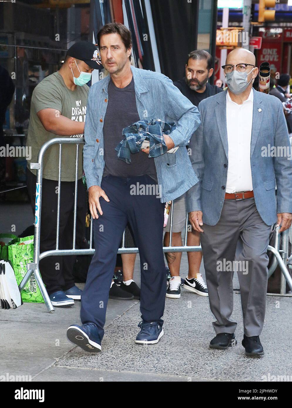 Luke Wilson at Good Morning America -PICTURED: Luke Wilson -LOCATION ...