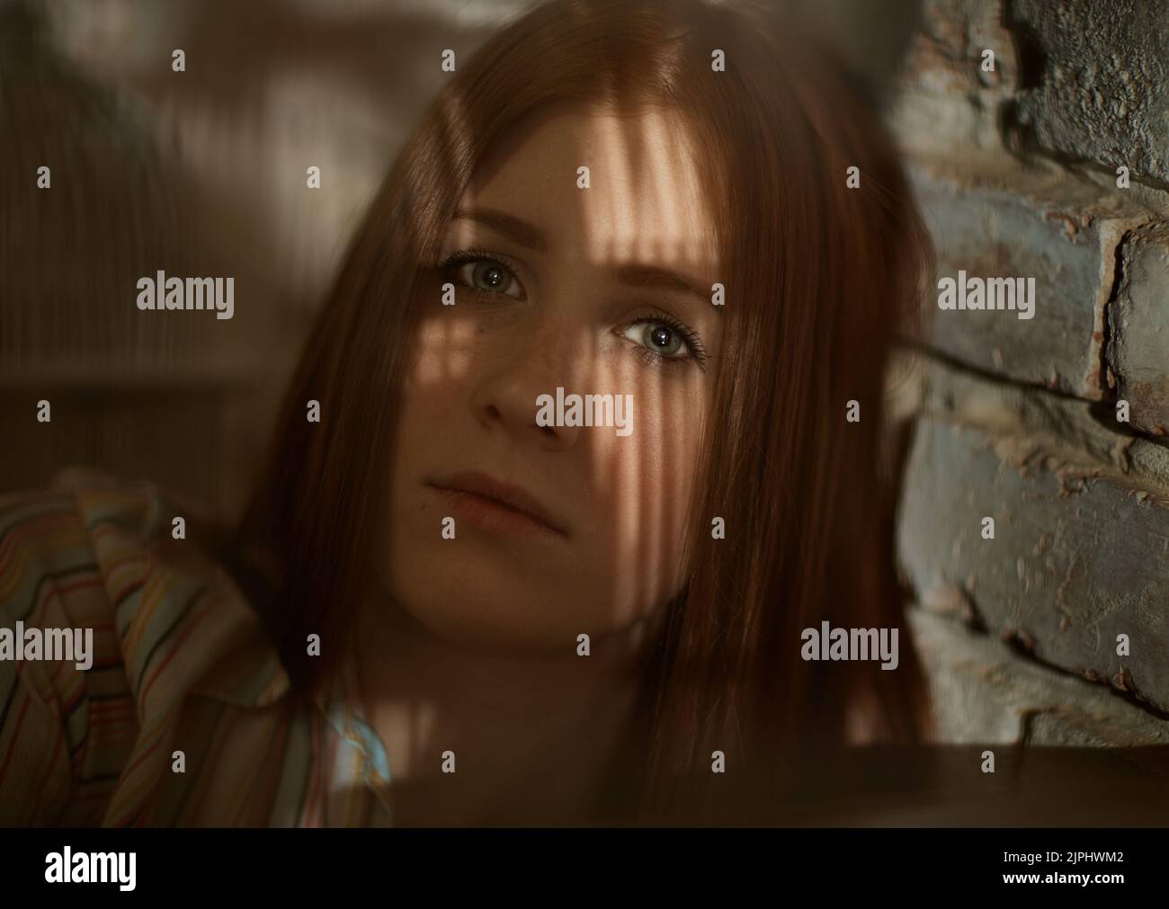 young woman, dreaming, portrait, girl, girls, woman, young women, dream ...