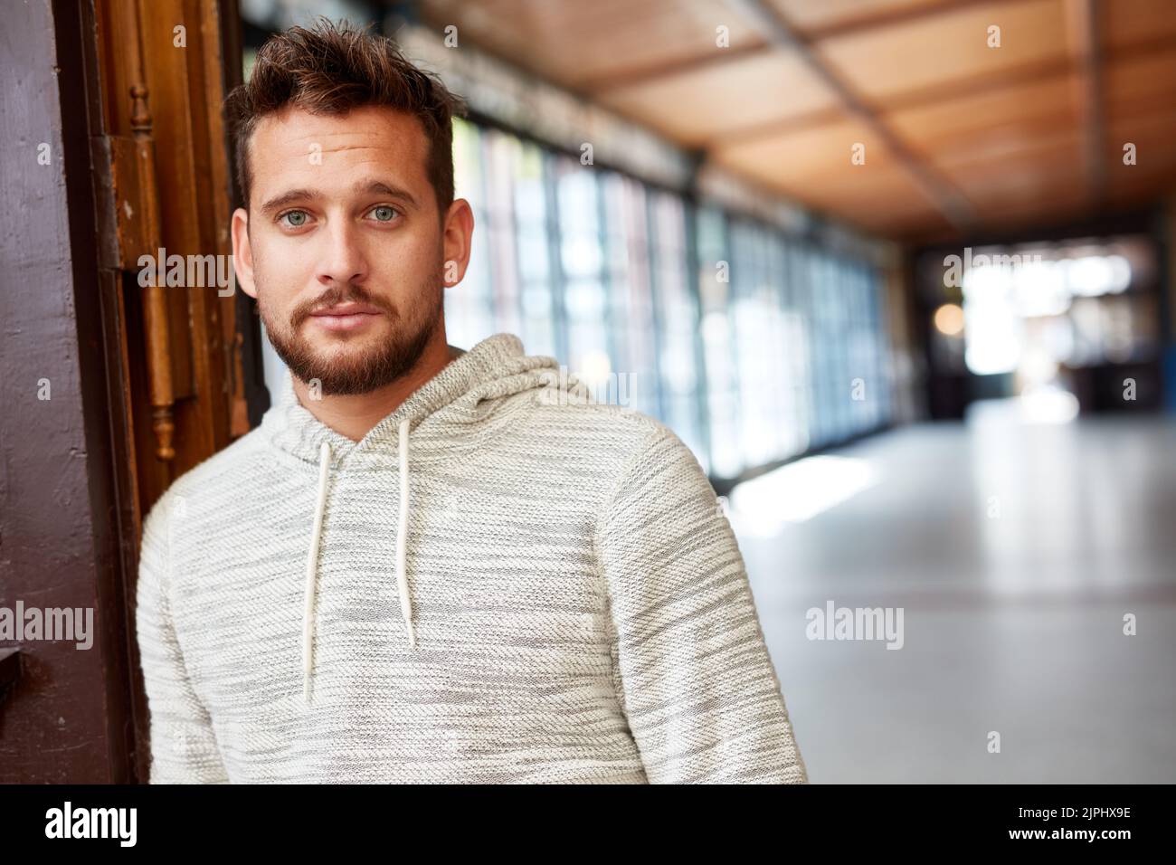man, portrait, corridor, guy, men, portraits, corridors, hallway Stock ...