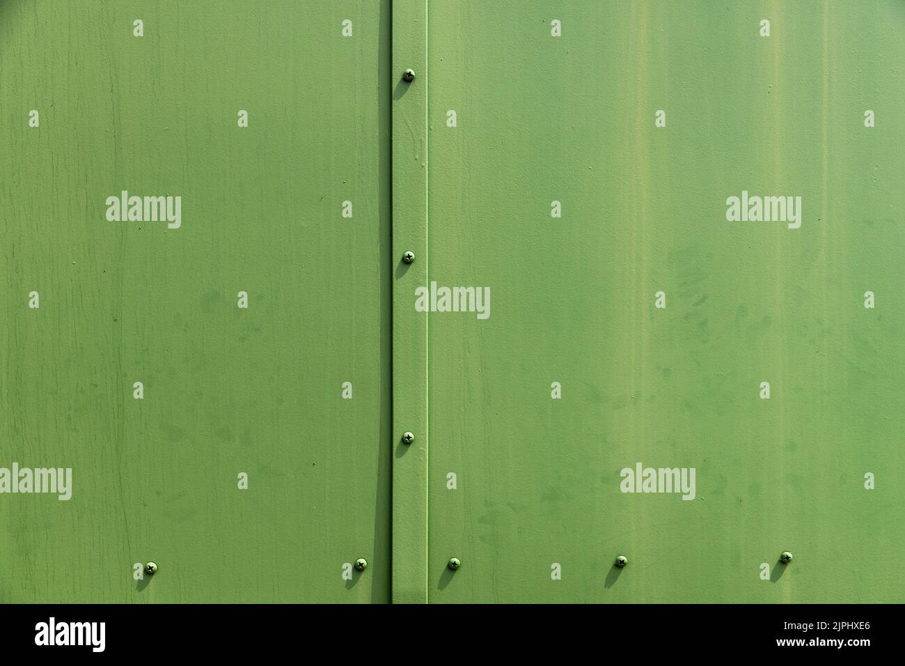 Part of the metal structure of an old steam locomotive, a sheet of ...