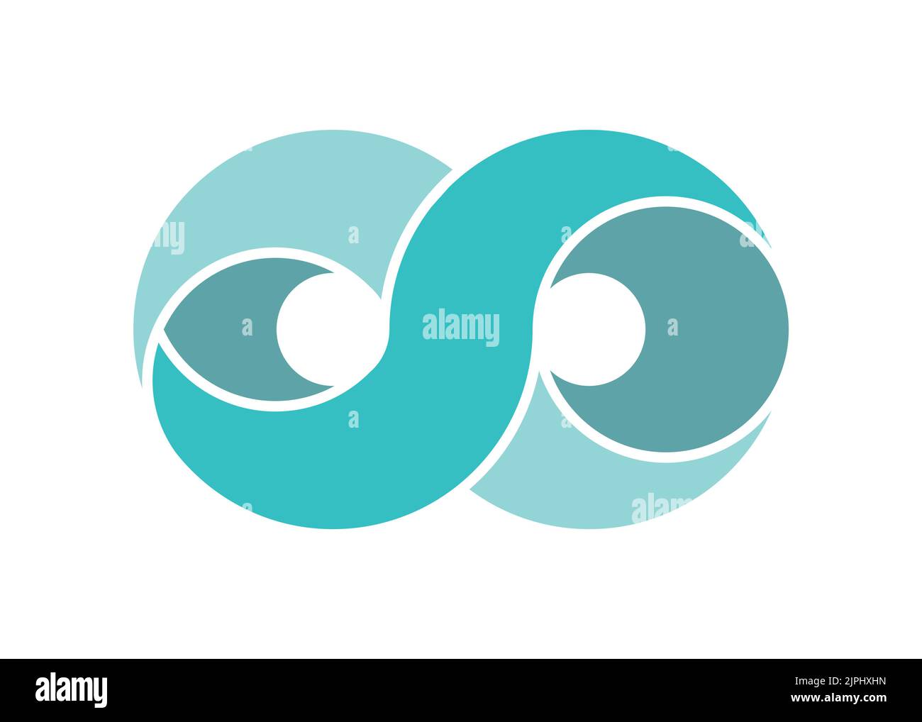 Infinity Design Vector icon illustration Logo template design Stock ...