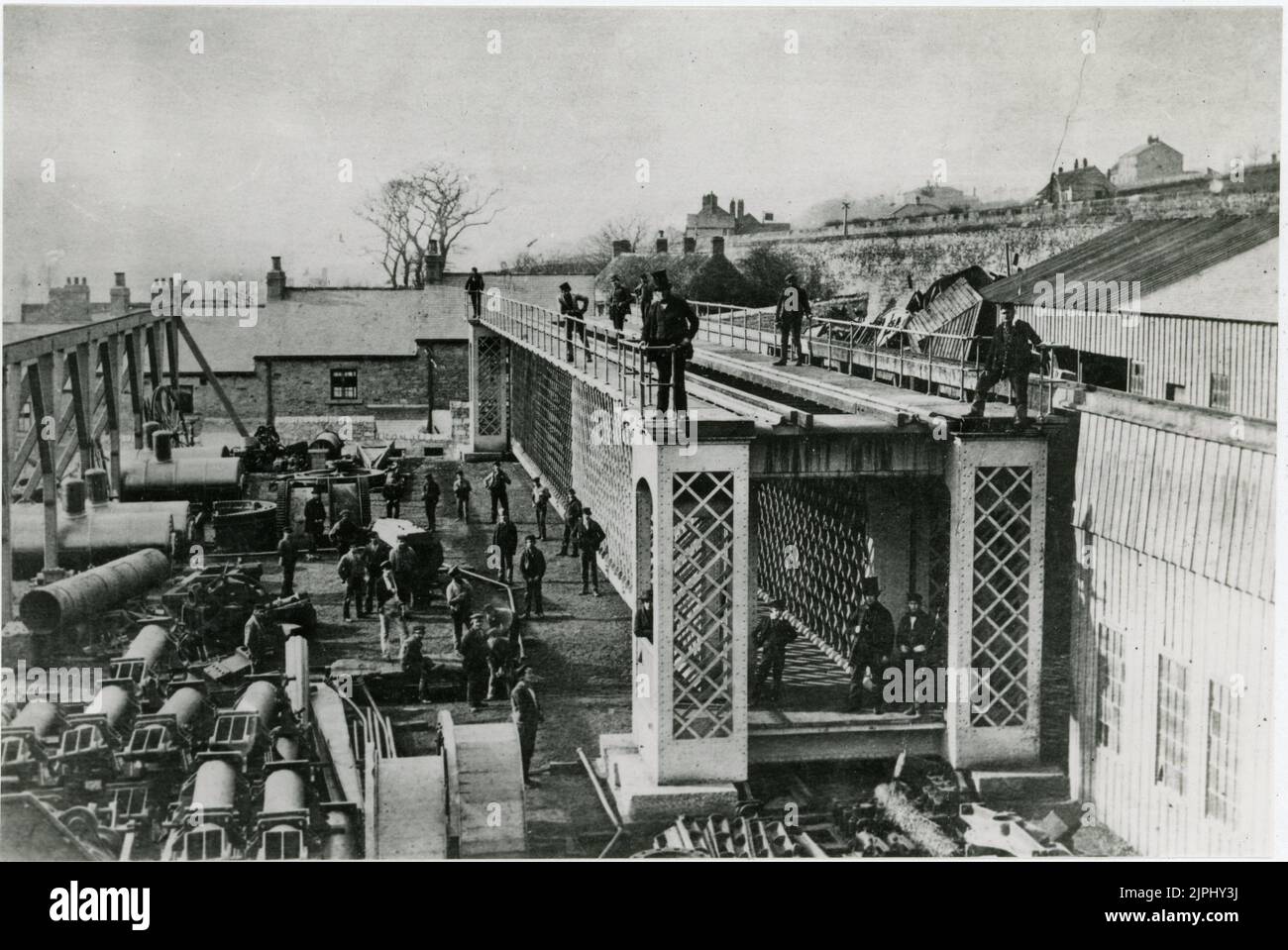Vickers-Armstrong Elswick works Stock Photo - Alamy