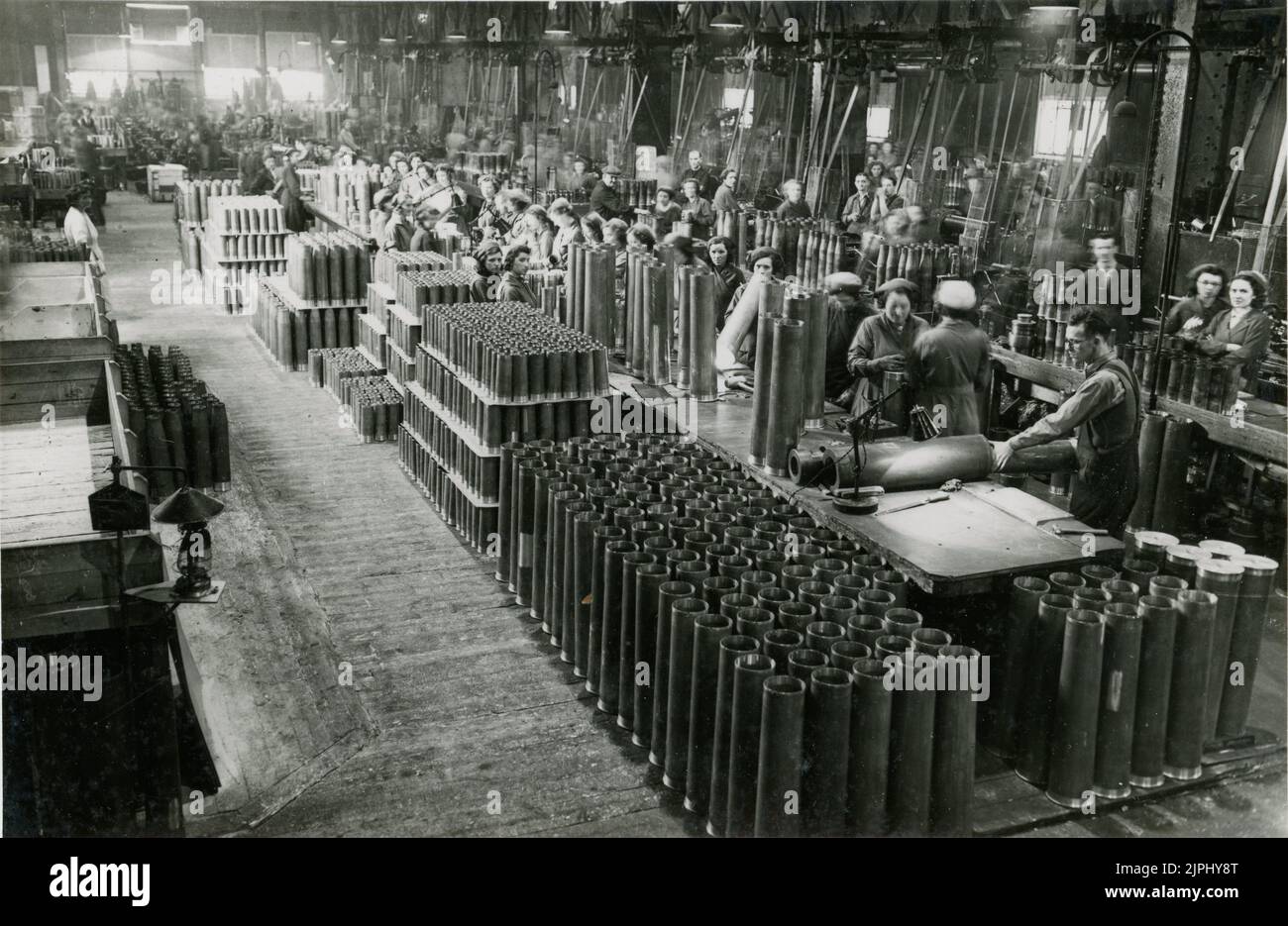 Vickers-Armstrong Elswick works Stock Photo - Alamy