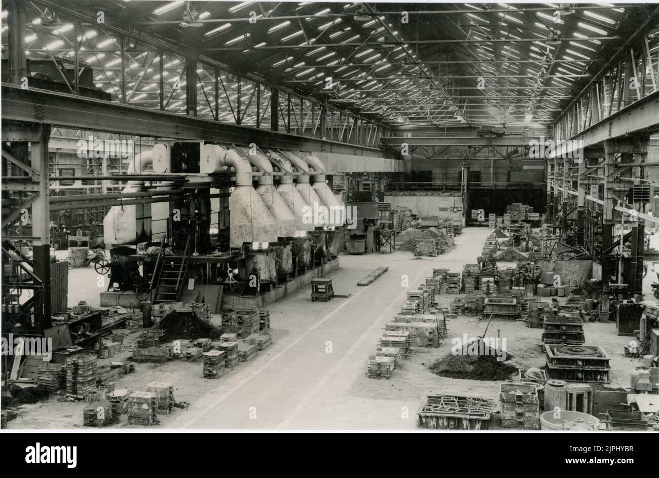 Vickers-Armstrong Elswick works Stock Photo - Alamy