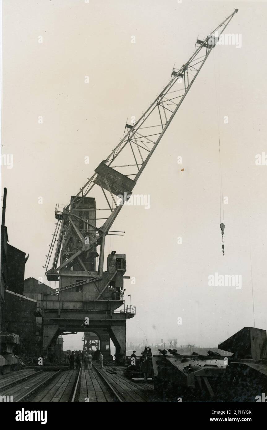 Vickers-Armstrong Elswick works Stock Photo - Alamy