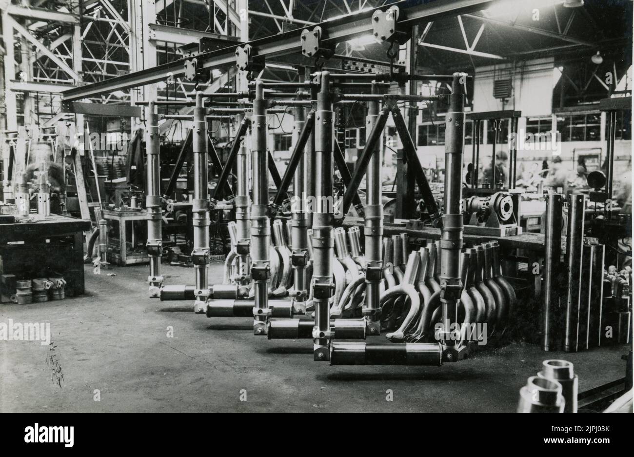 Vickers-Armstrong Elswick works Stock Photo - Alamy