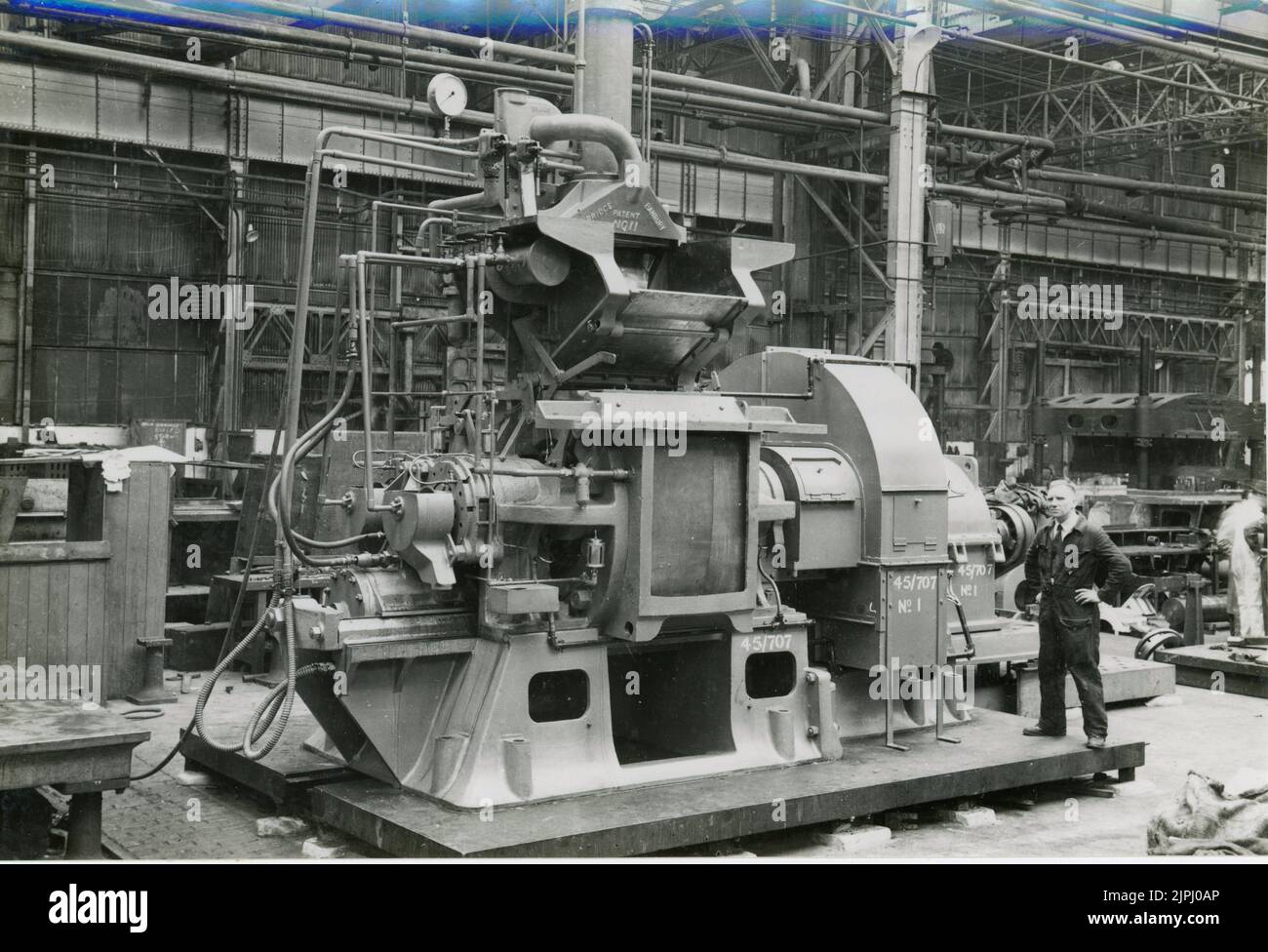 Vickers-Armstrong Elswick works Stock Photo - Alamy