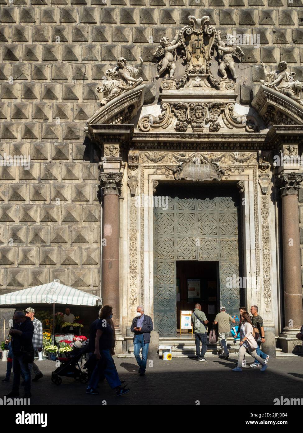 Chiesa del gesu naples hi-res stock photography and images - Alamy
