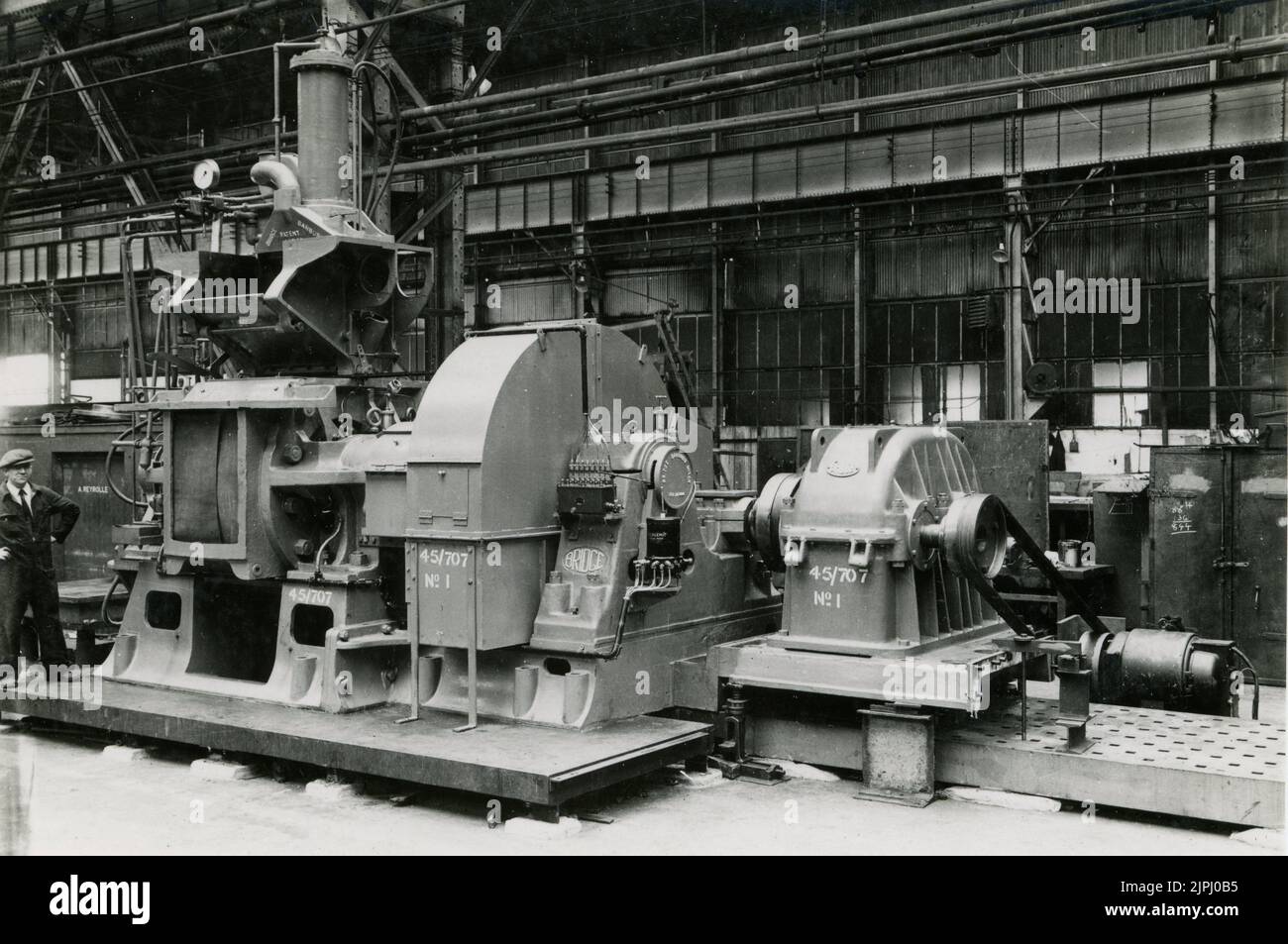 Vickers-Armstrong Elswick works Stock Photo - Alamy