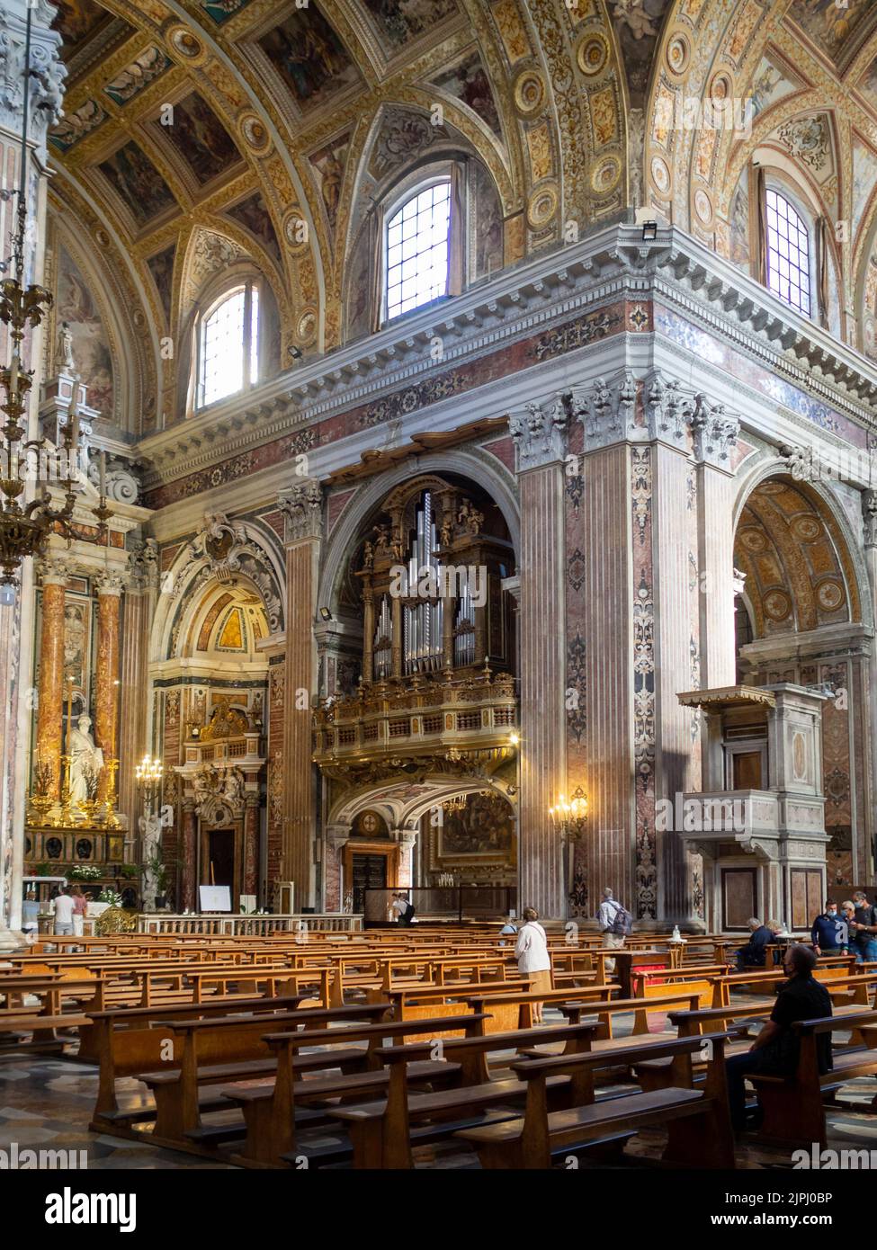 Chiesa del gesu naples hi-res stock photography and images - Alamy