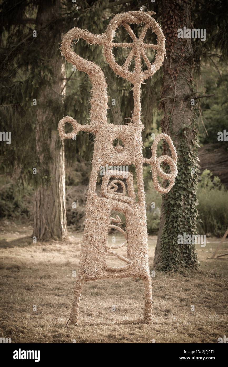 Bilje, Croatia. 18th Aug, 2022. Photo taken on August 18, 2022 shows ...