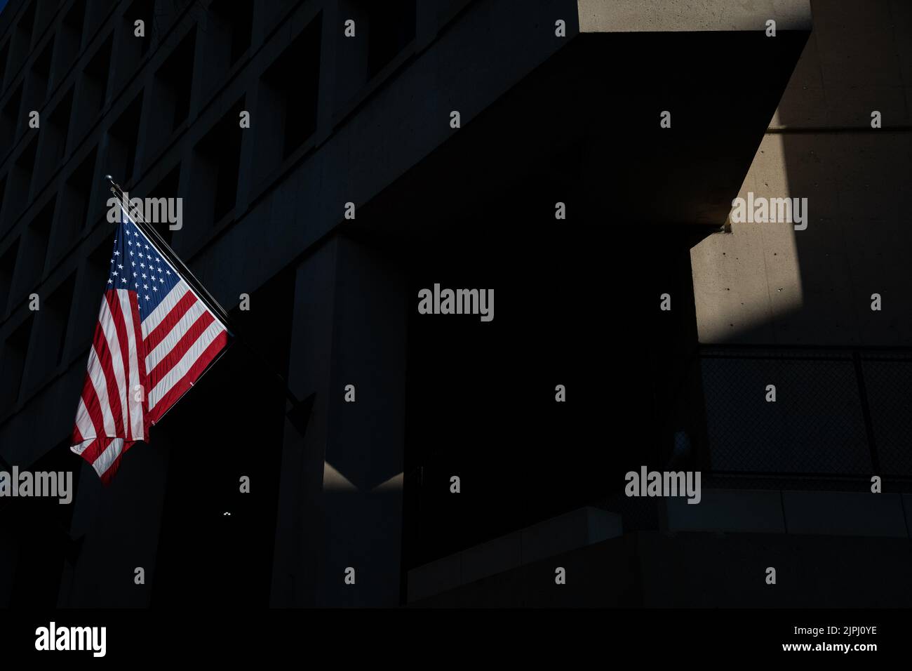 A general view of the J. Edgar Hoover Federal Bureau of Investigation ...