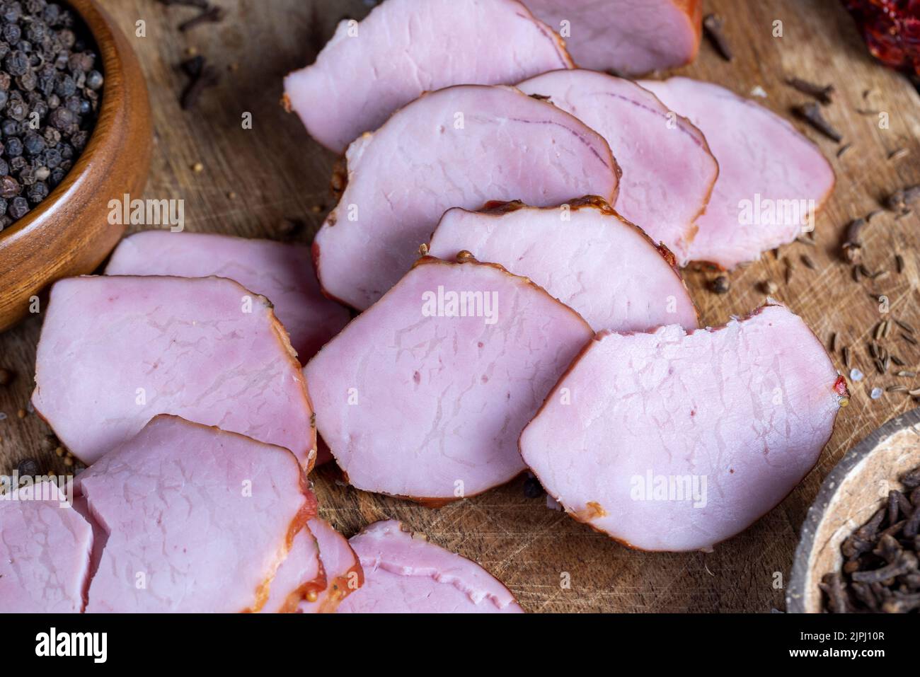 industrial production of meat that is cooked at the enterprise, food ...