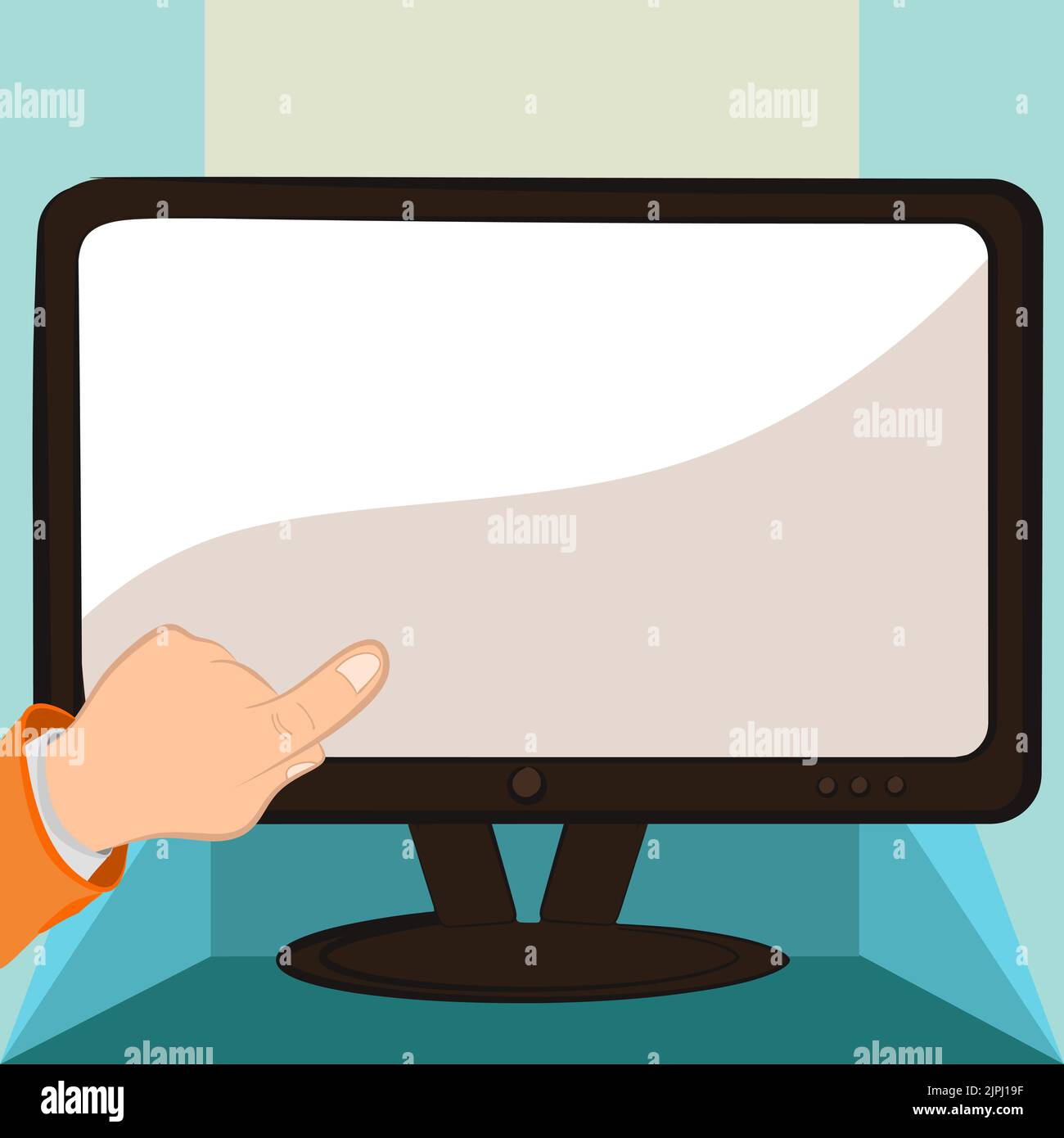 Cartoon video showing business man hi-res stock photography and images ...