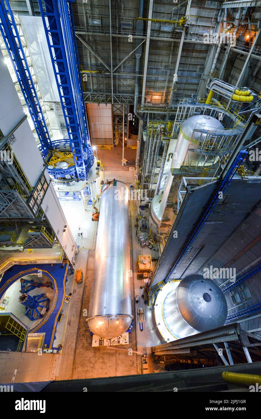 Kennedy Space Center, Florida, USA. 18th July, 2017. Inside the ...