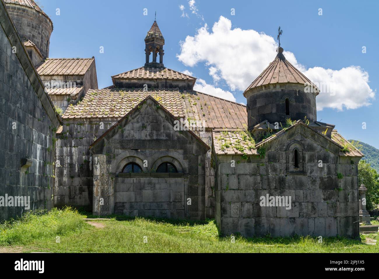 Ancient armenian Akhpat Monastery in the north part of Armenia Stock ...