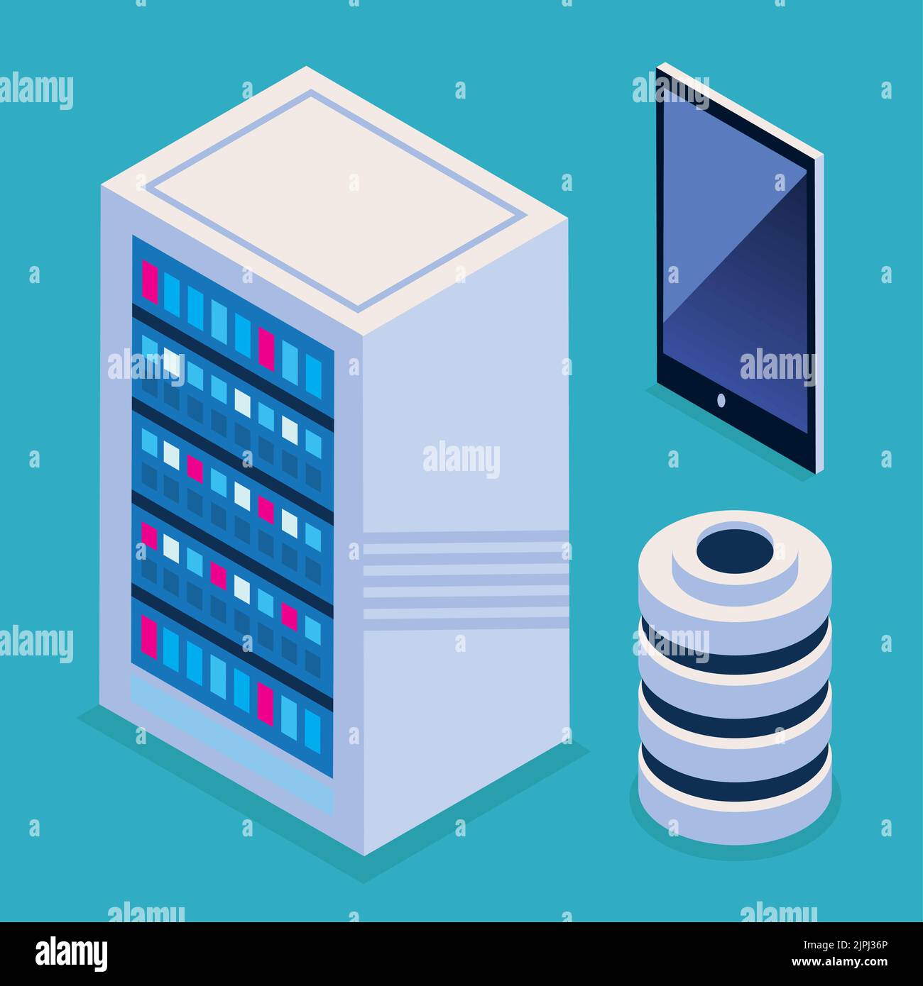 set icons storage tech Stock Vector Image & Art - Alamy