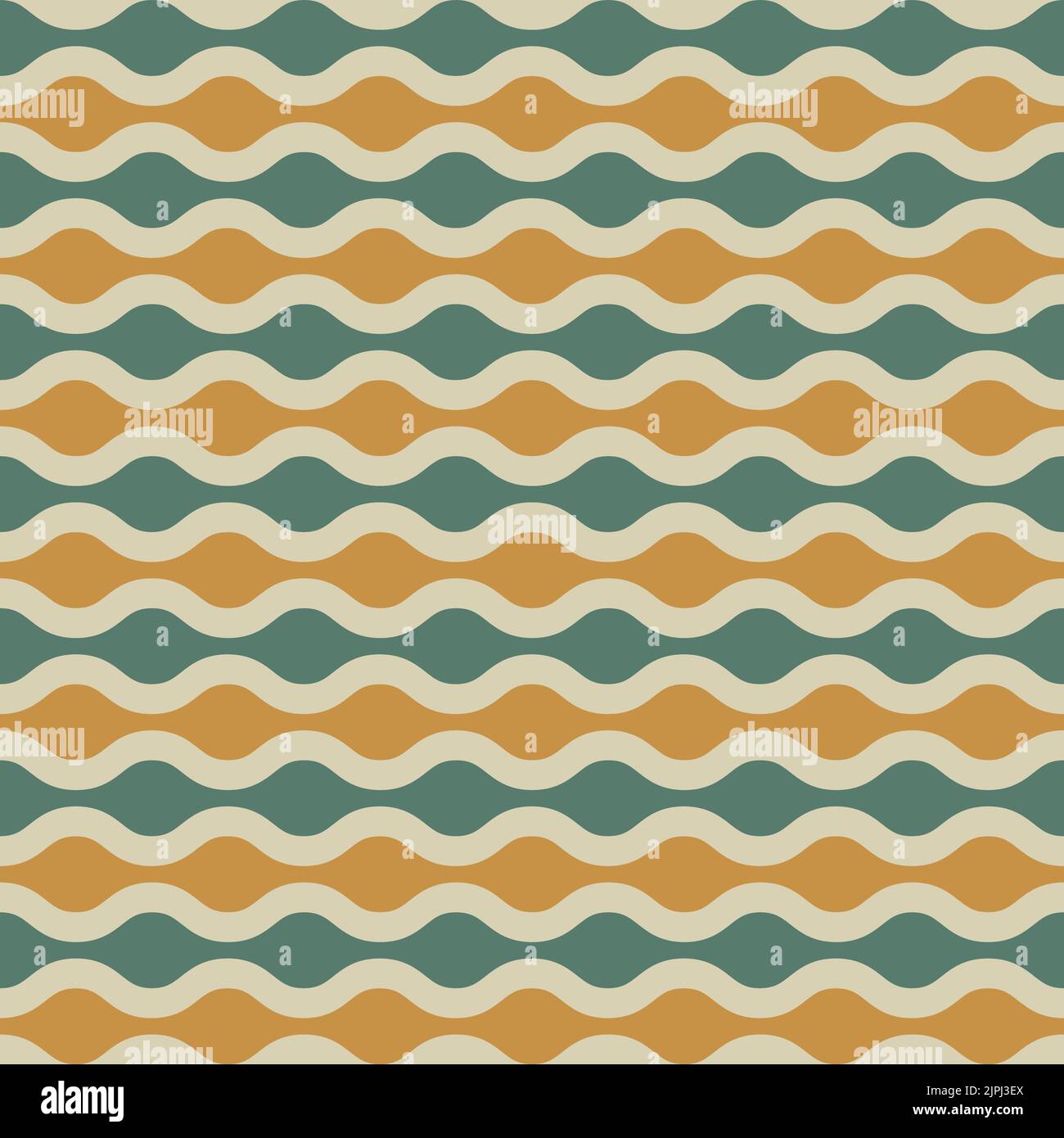 70 s seamless pattern. Retro geometric seamless background in seventies ...