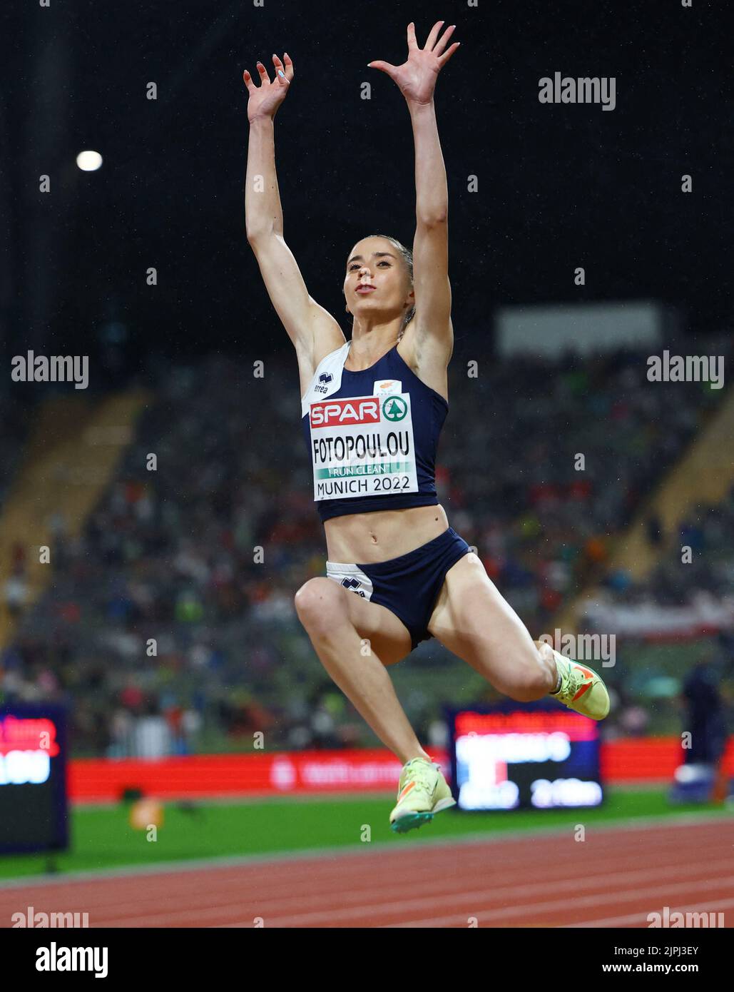 Filippa fotopoulou long jump hi-res stock photography and images - Alamy