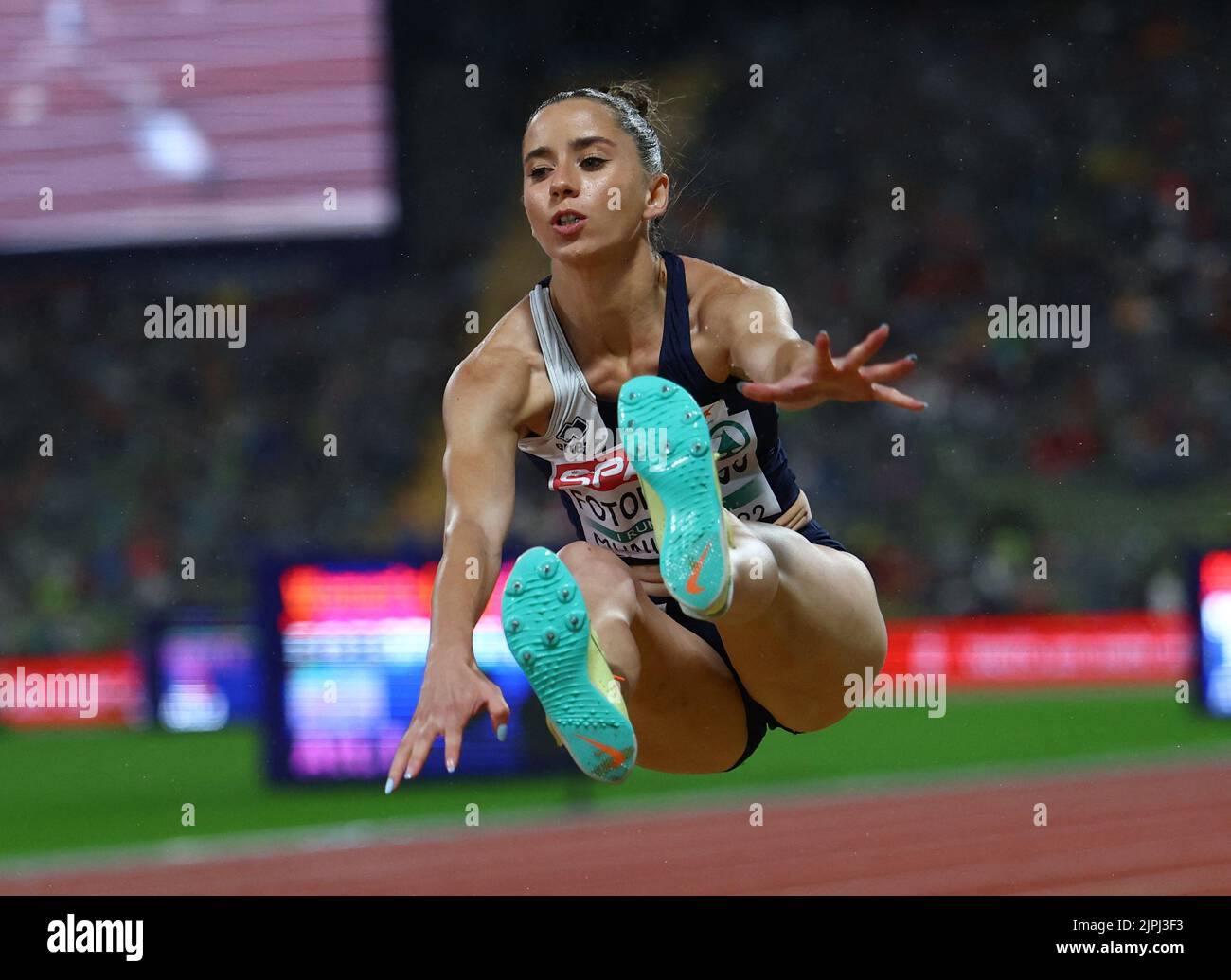 Filippa fotopoulou long jump hi-res stock photography and images - Alamy