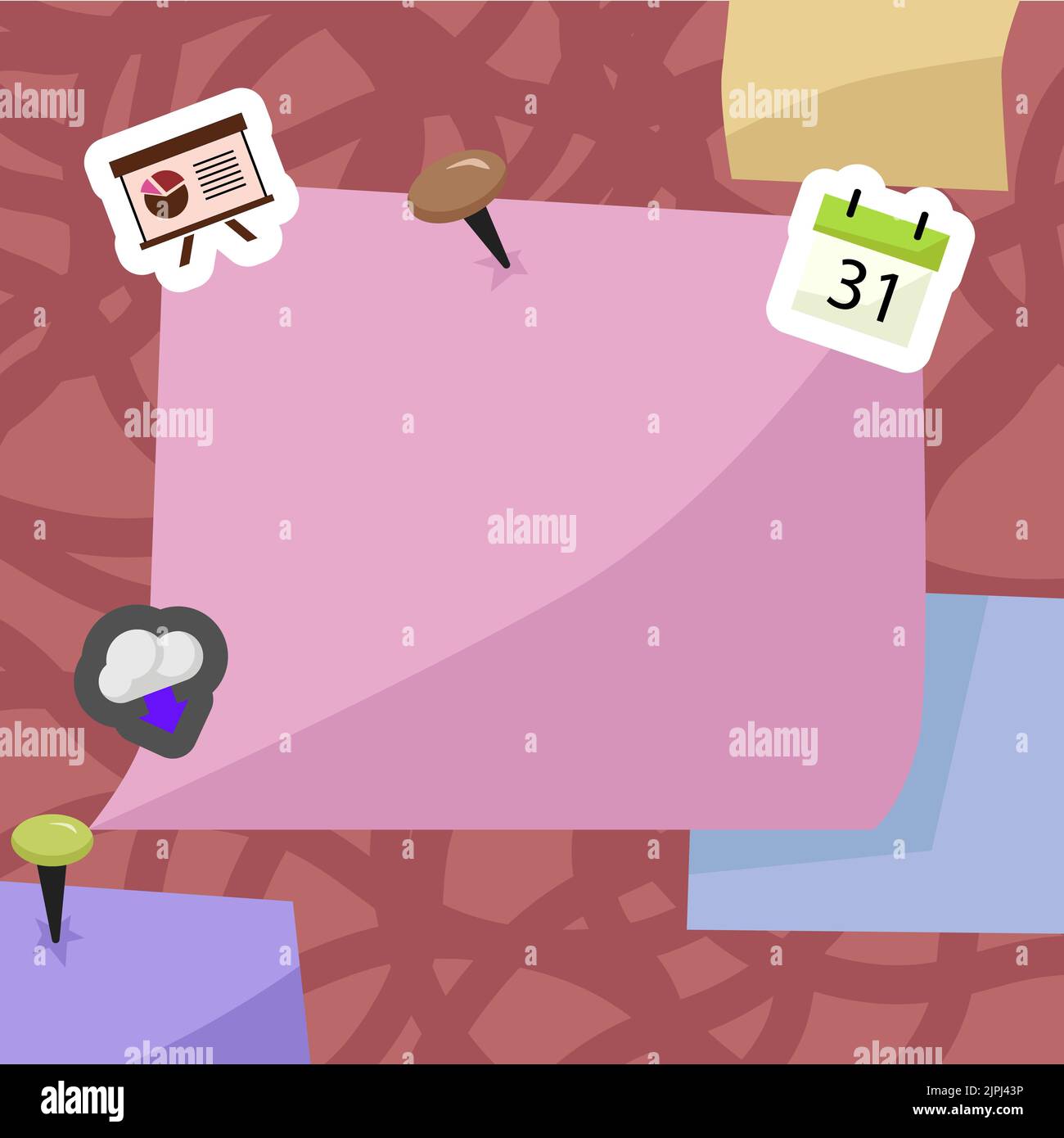 Important Message Written On Sticky Note With Pin On Top. Crutial ...