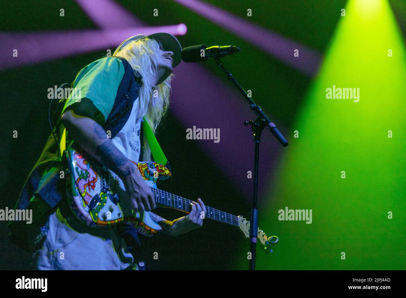Madison, USA. 17th Aug, 2022. Jawny (Jacob Lee-Nicholas Sullenger) on ...