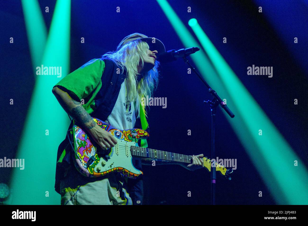Madison, USA. 17th Aug, 2022. Jawny (Jacob Lee-Nicholas Sullenger) on ...