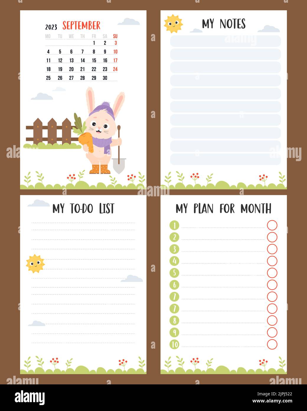 Animal print planner calender hi-res stock photography and images - Alamy