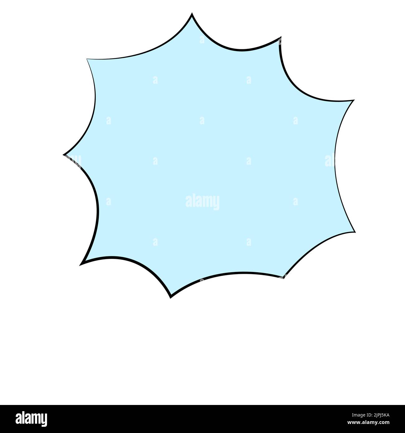 Comics Design Frames. Beautiful Photo Frame Set With Boom Bubbles For ...