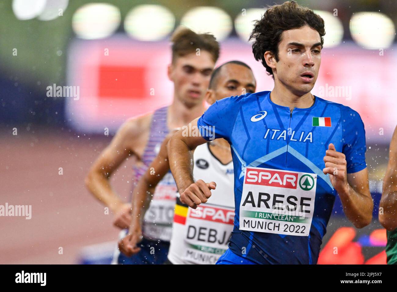 MUNCHEN, GERMANY - AUGUST 18: Pietro Arese of Italy competing in Men's ...