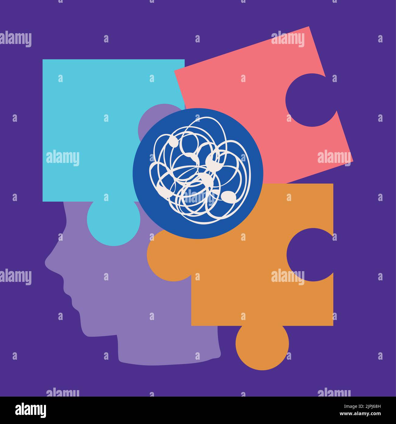 mental health, vector style Stock Vector Image & Art - Alamy