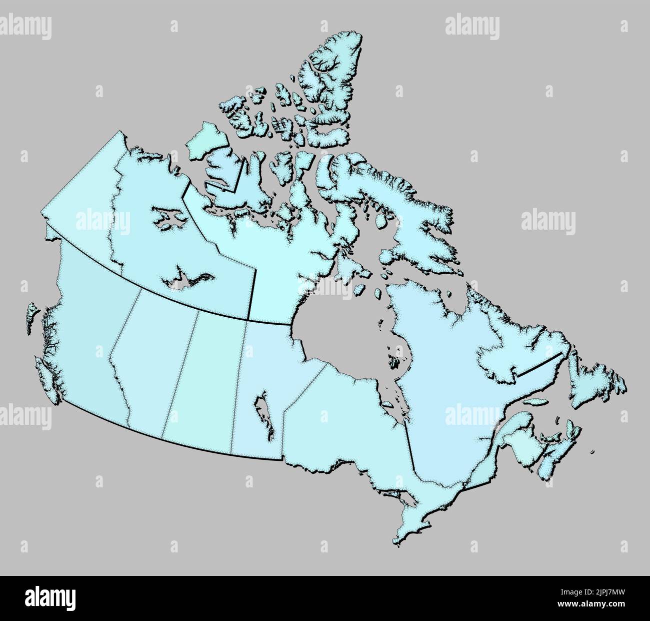 Map of canada montreal quebec Stock Vector Images - Alamy