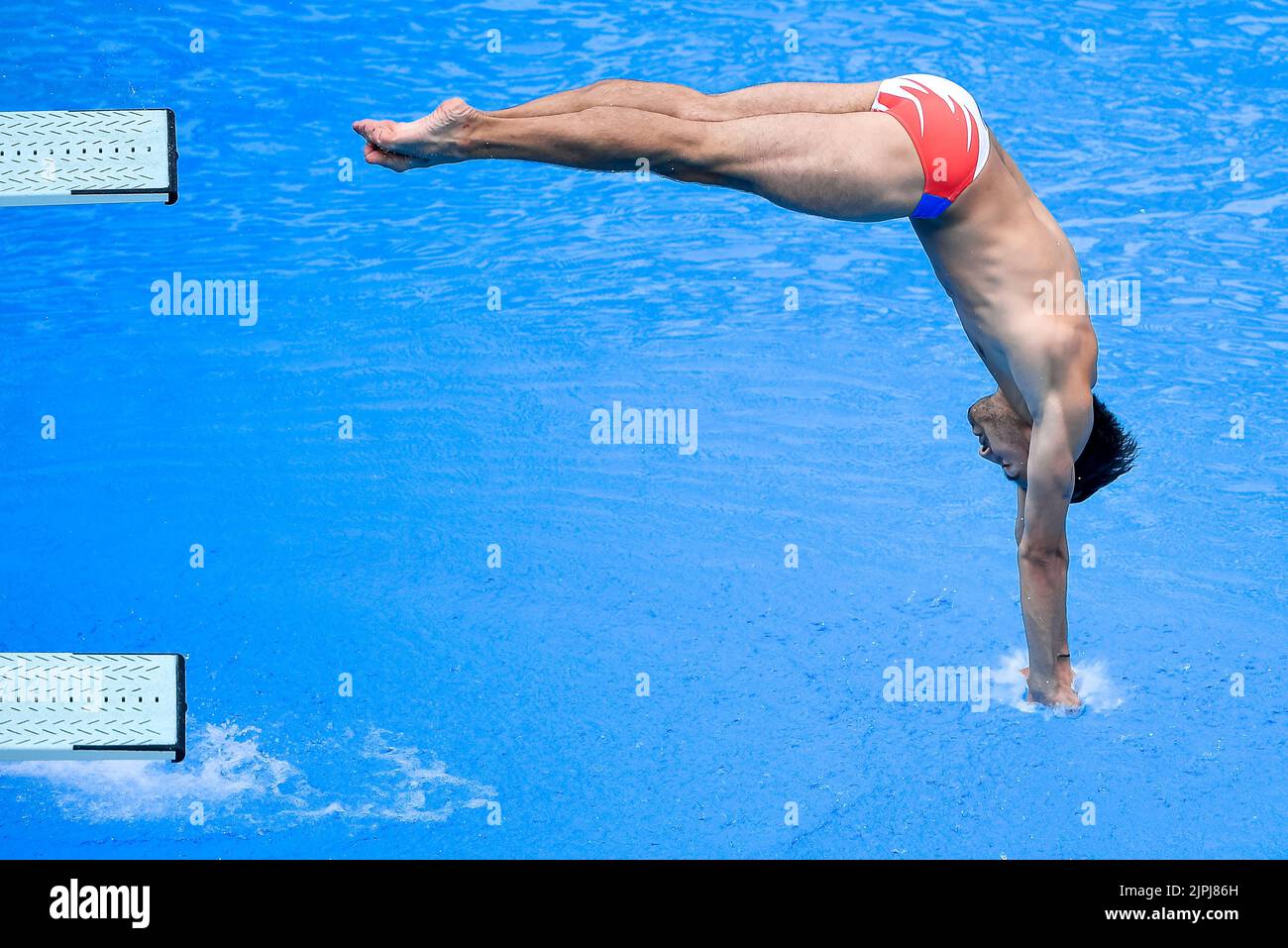 1m springboard men final hi-res stock photography and images - Alamy