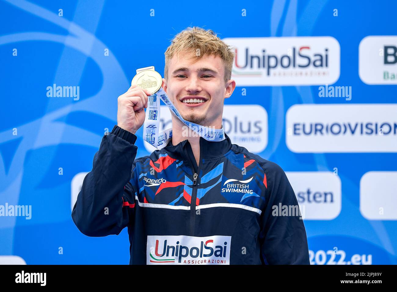 Roma, Italy. 18th Aug, 2022. LAUGHER Jack GBR GREAT BRITAIN Gold ...