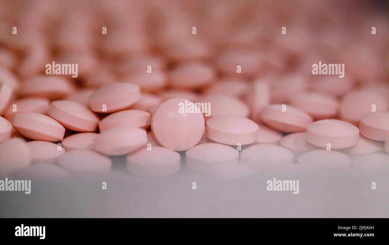 Process of production of pills, tablets. Industrial pharmaceutical ...