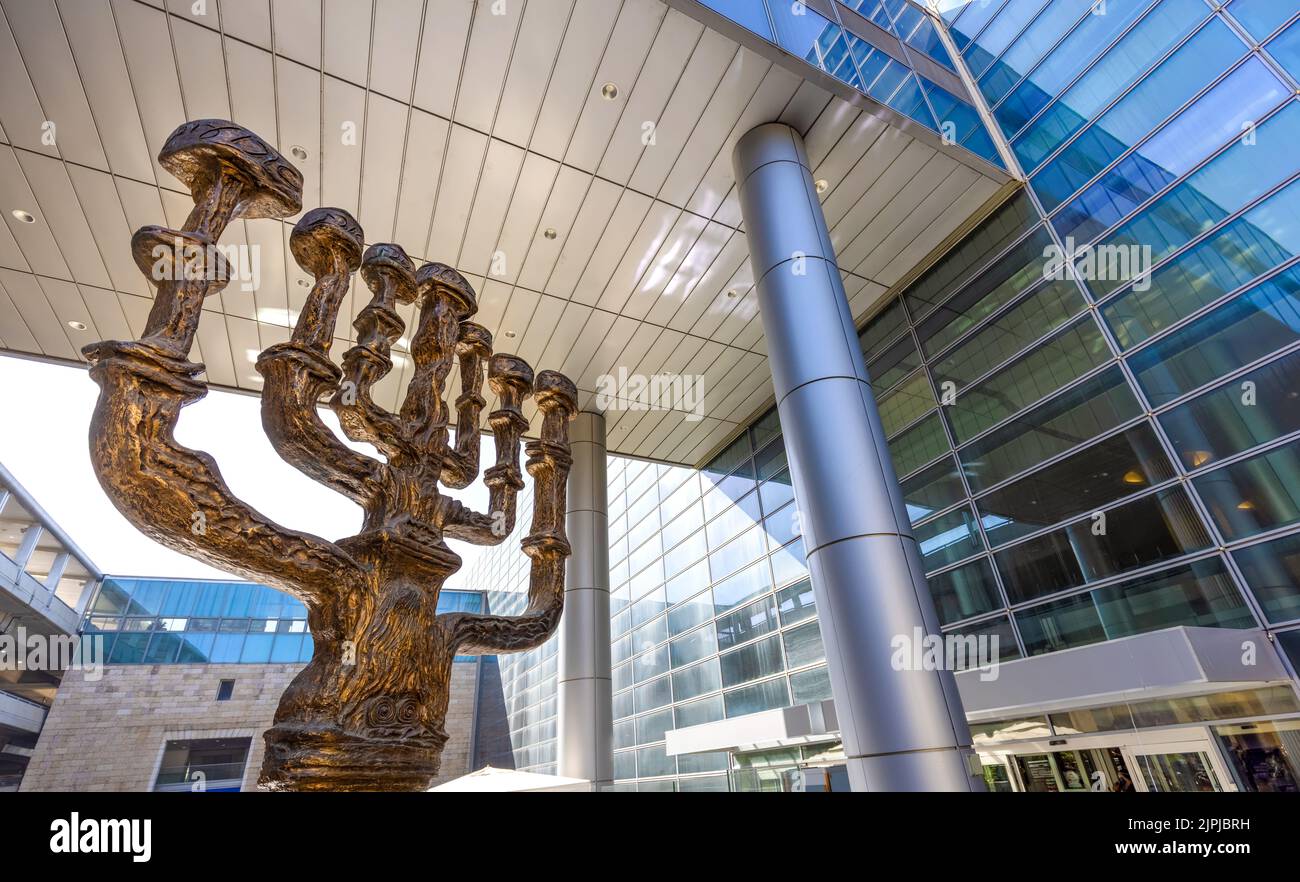 Israel, departure and arrival terminals of Tel Aviv International ...