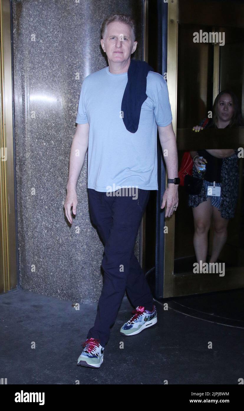 August 18, 2022 Michael Rapaport on New York Live to talk about Flagrant in New York August 18 ...