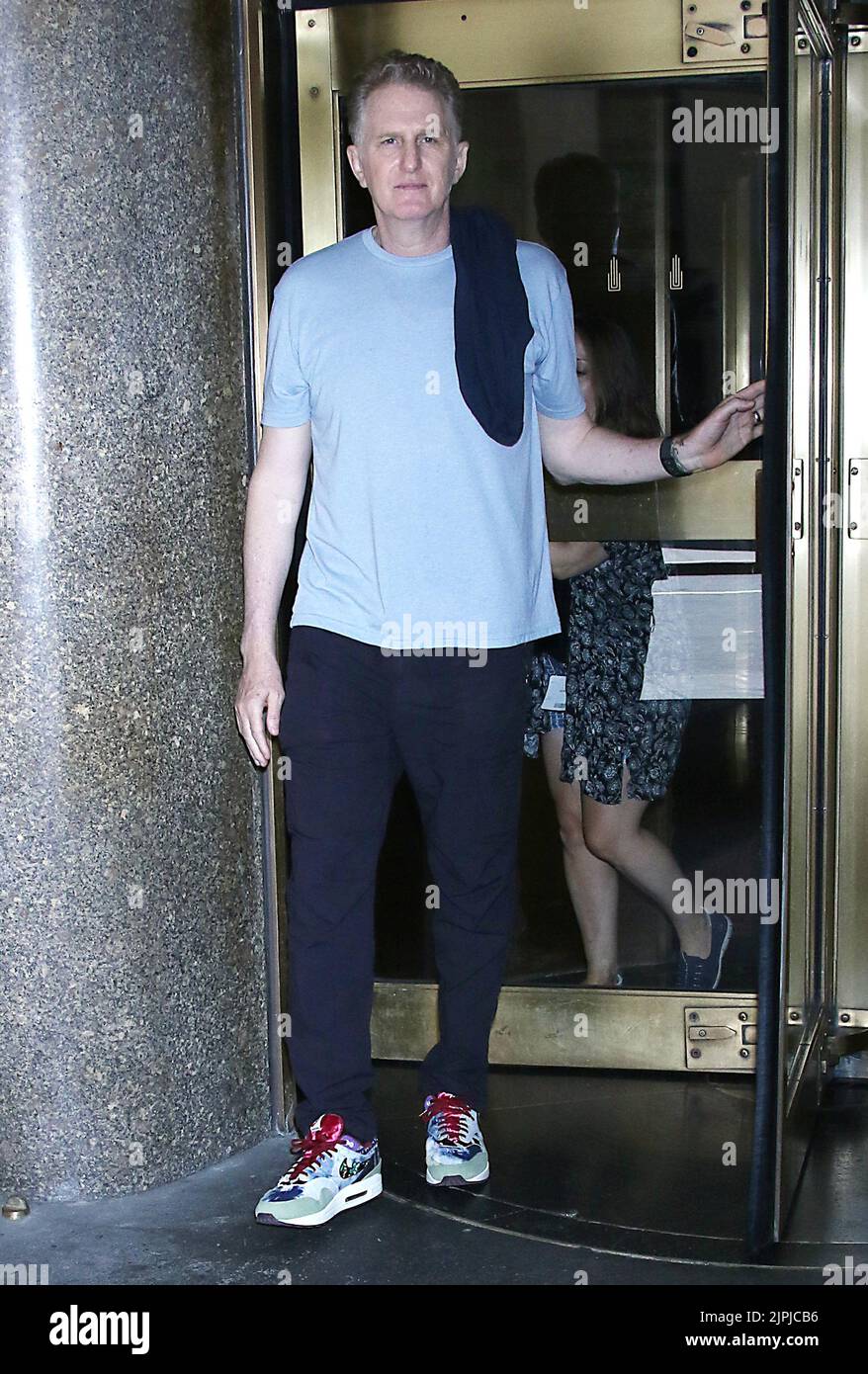 New York, NY, USA. 18th Aug, 2022. Michael Rapaport seen after an appearance on New York Live in ...