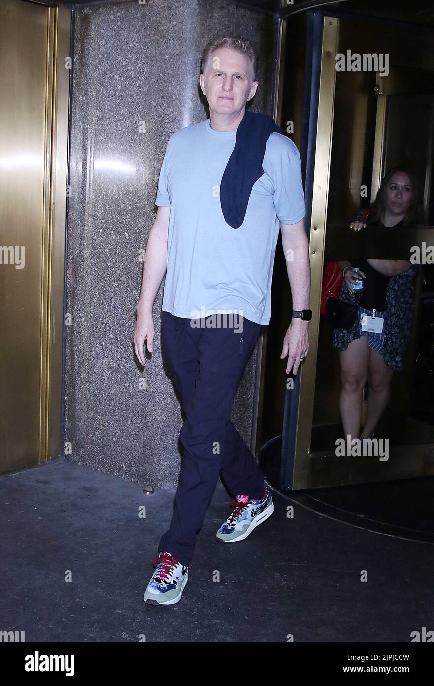 New York, NY, USA. 18th Aug, 2022. Michael Rapaport seen after an appearance on New York Live in ...