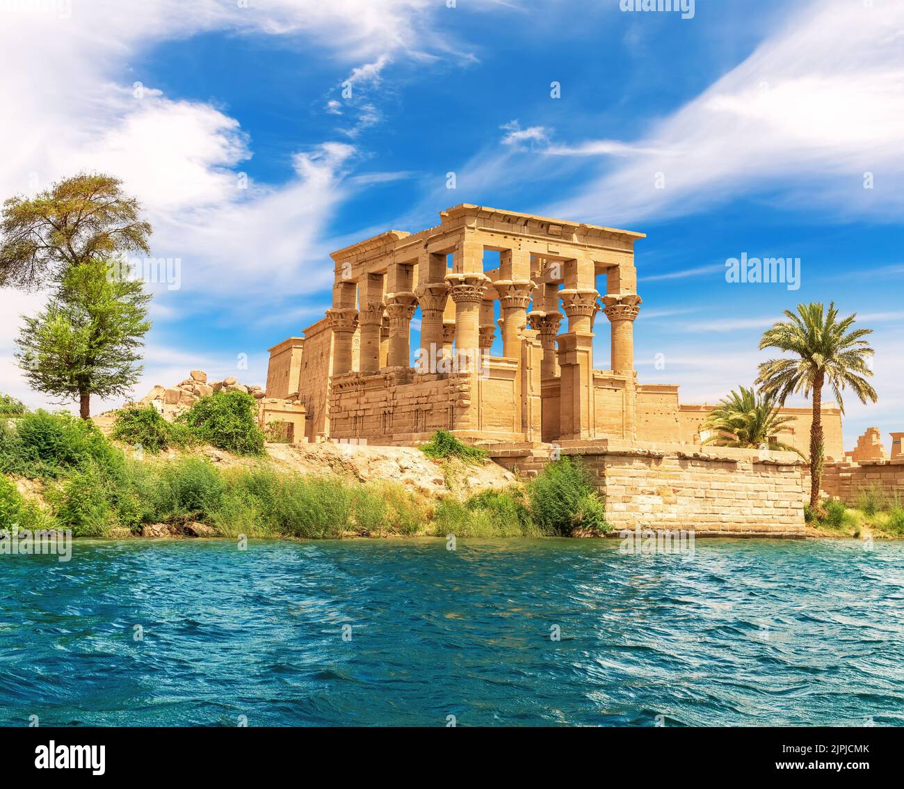 philae, temple of philae, agilkia, philaes Stock Photo - Alamy