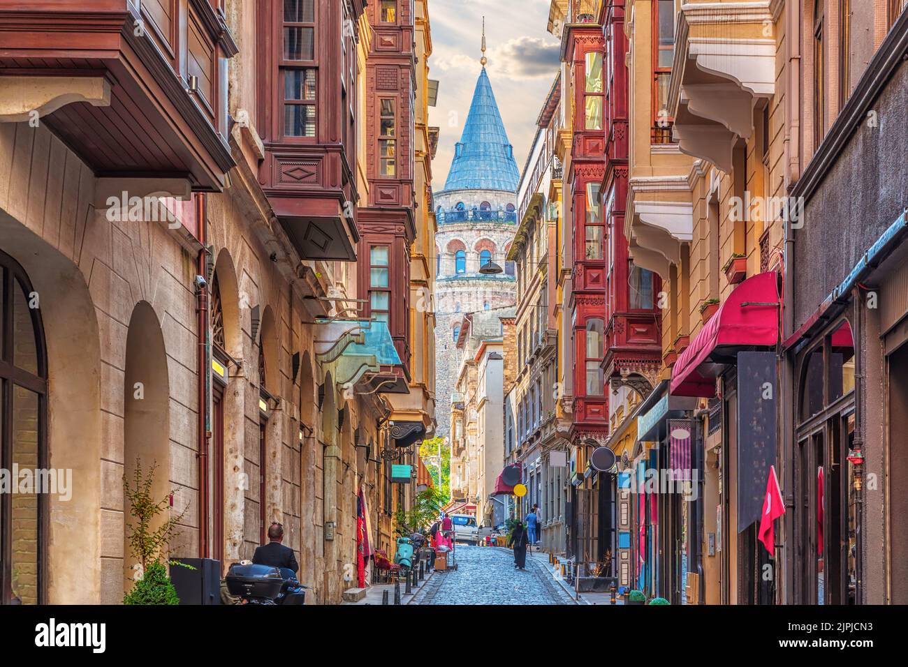 istanbul, district, galata, istanbuls, districts Stock Photo - Alamy