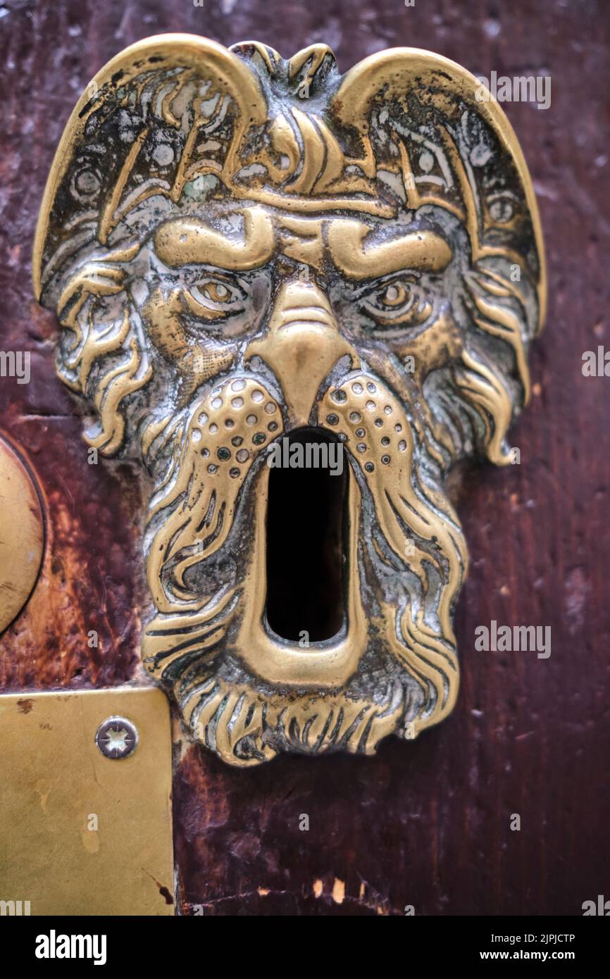 Ornate keyholde hi-res stock photography and images - Alamy