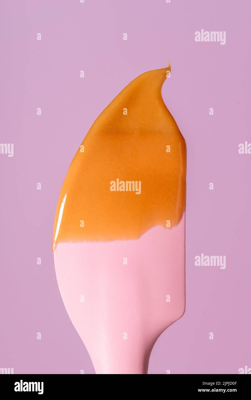 caramel sauce, caramel sauces Stock Photo - Alamy