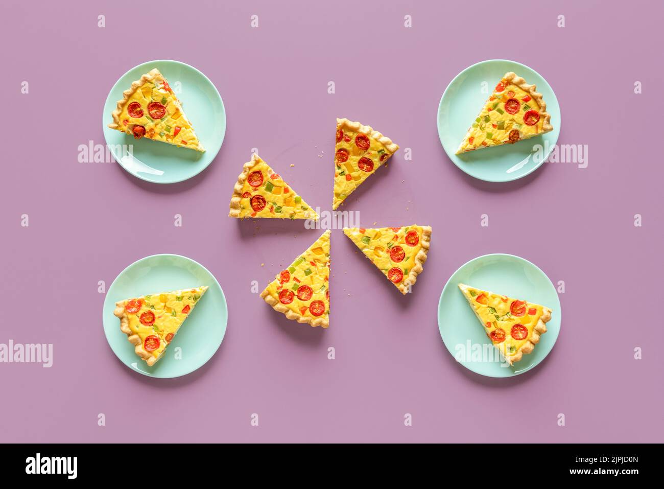 pieces, portion, vegetable cake, piece, portions, vegetable cakes Stock ...