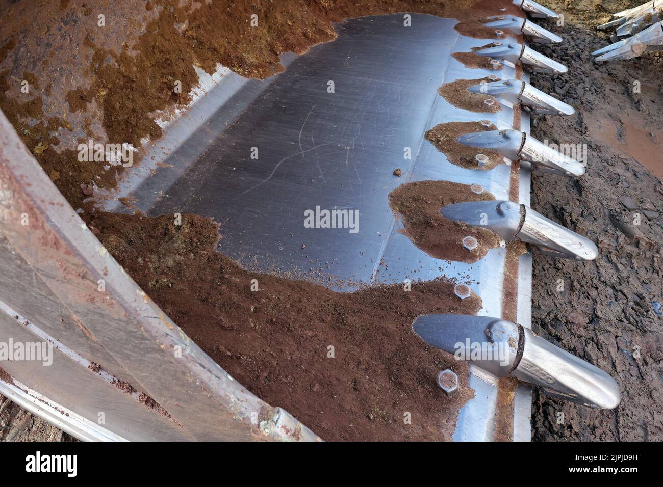 digging, scoop, excavator, scoops Stock Photo - Alamy