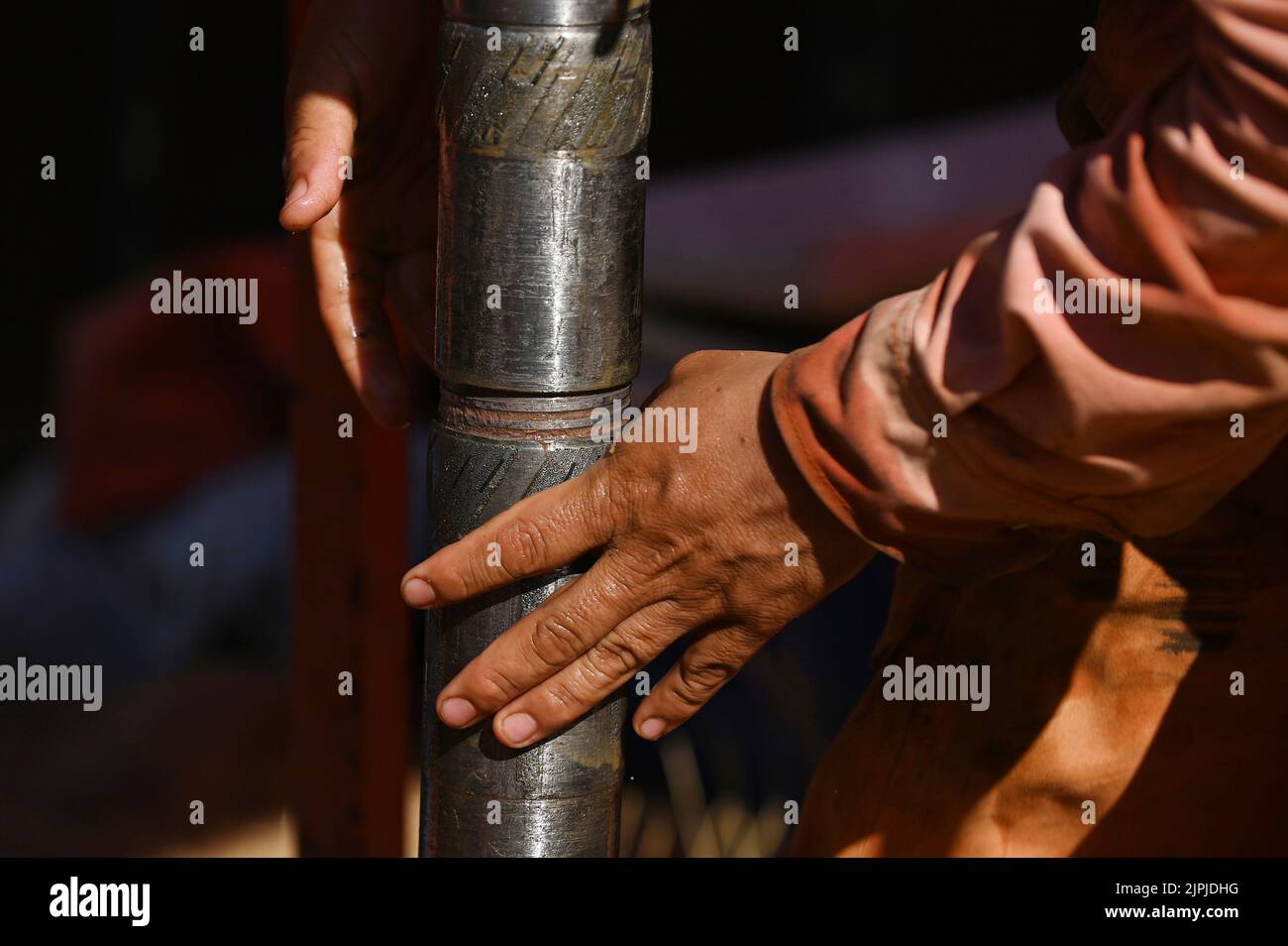 Tijuana, Baja California, Mexico. 18th Aug, 2022. Two major pipelines ...