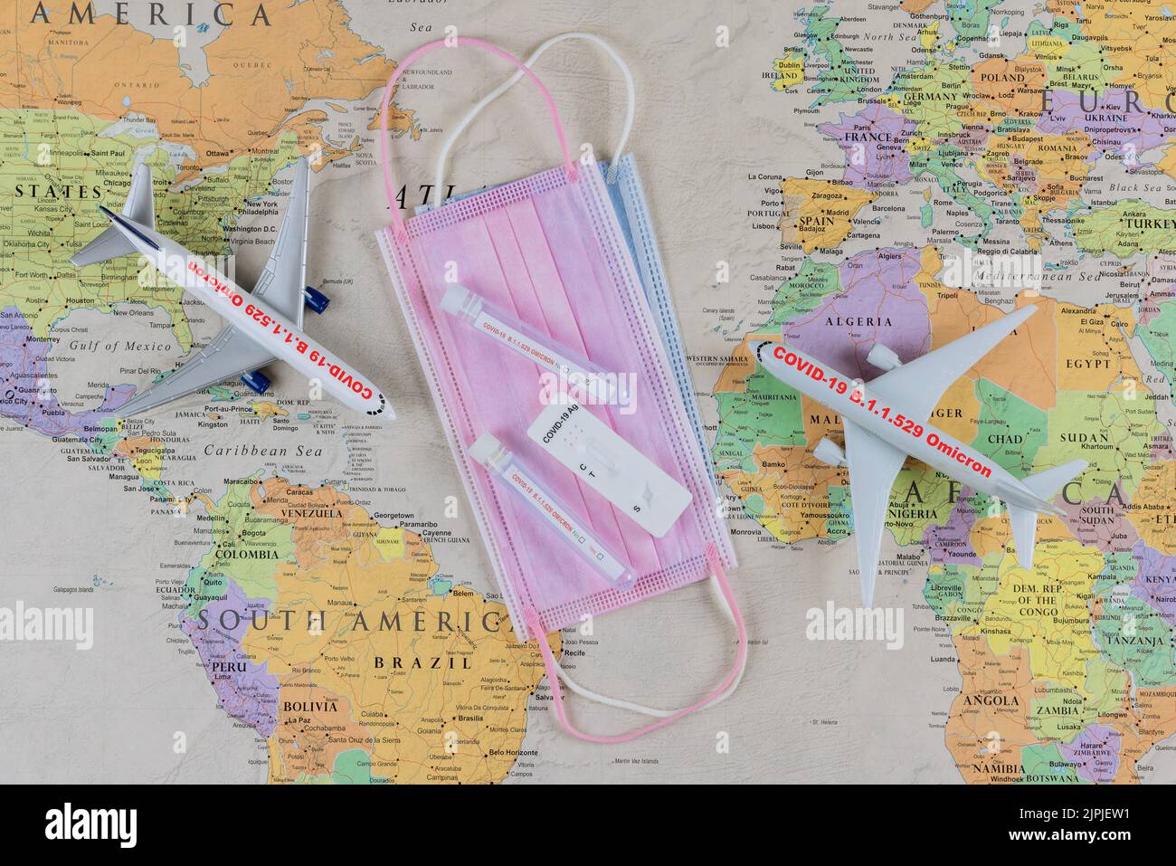 Map of infections hi-res stock photography and images - Alamy