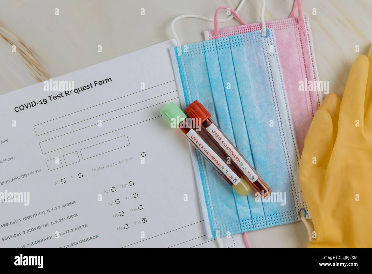 blood sample, corona test, omicron, corona-variante, blood samples ...