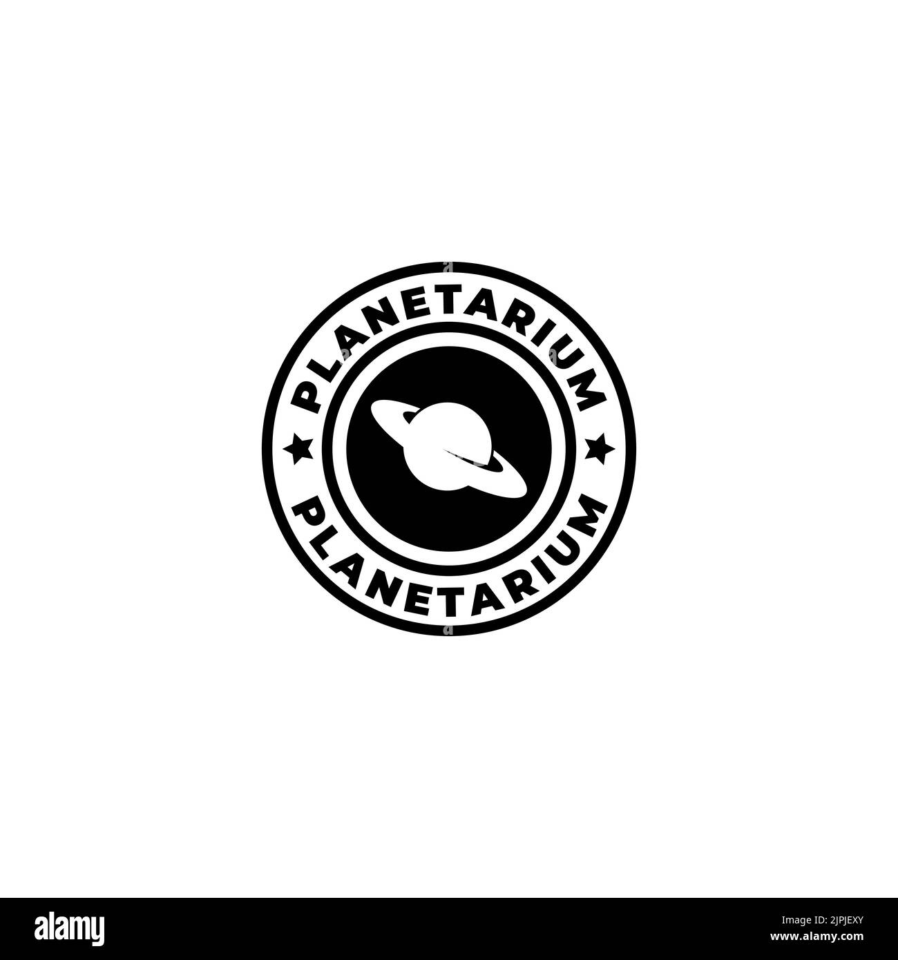 A vector illustration of planetarium logo Stock Vector Image & Art - Alamy