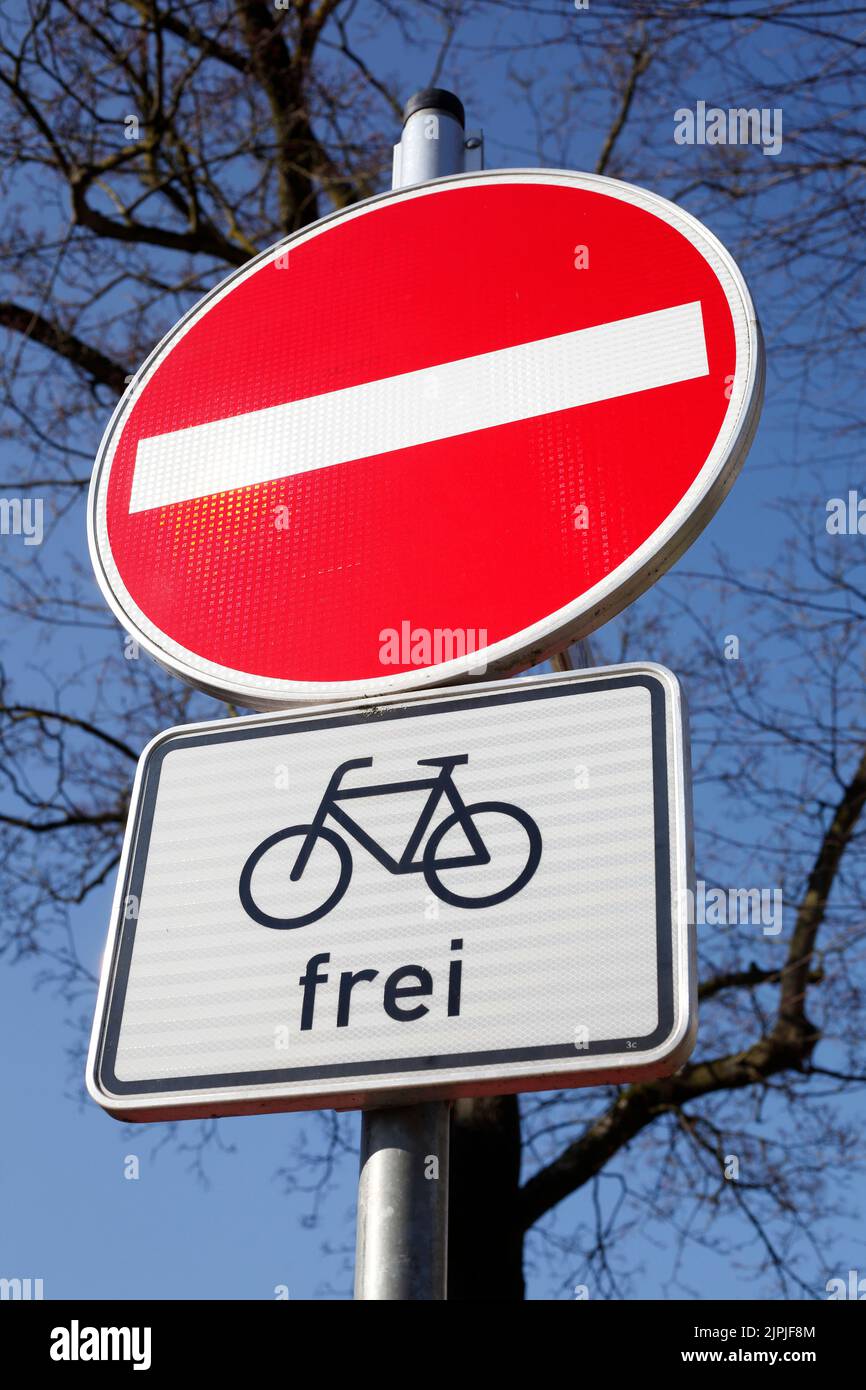 cyclists, one way, do not enter sign, cyclist, one ways, do not enter ...